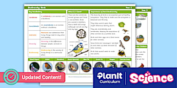 Biodiversity - Birds Year Three - 3 - Science Lesson Plans for Primary ...