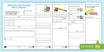Algebra - Year 6 Primary Resources - Twinkl