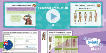 Describe and perform translations, reflections and rotations of shapes ...