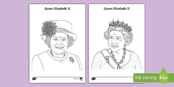 Queen Elizabeth II - Kings and Queens - KS1 - Twinkl