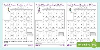 Maze Football Games | twinkl.com.au