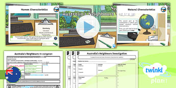 Year 3 Geography, Australia’s Neighbours | Primary Resources