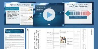 Baptism Resources | twinkl.co.uk