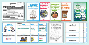 Let’s Take a Journey Australian Curriculum Year 4 Integrated Unit