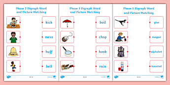 Phonics Digraphs Worksheets | twinkl.ca