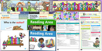 Nursery Book Corner Ideas | Reading Nook EYFS | Twinkl