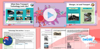 Year 2 HASS History Unit Technology Then and Now | Twinkl