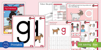 g | Grade R Phonics | English | South Africa | Twinkl