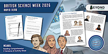 Curiosity (2026) British Science Week - | Secondary Resources | Beyond