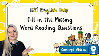 Reading Comprehension Ks1 • Twinkl.ca