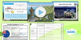 Year 3 Geography, Australia’s Neighbours | Primary Resources