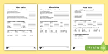 KS2 Number and Place Value - Maths Resources - Twinkl