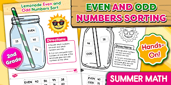Even Numbers Worksheets | twinkl.com