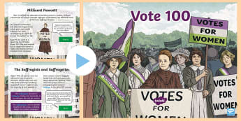 The Suffragettes - Primary Education Resources - KS2 History