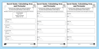 Perimeter Worksheets | twinkl.com