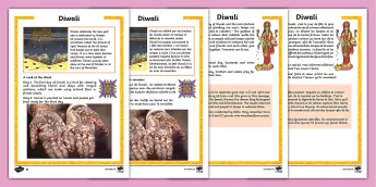 Diwali Reading Comprehensions | twinkl.com.au