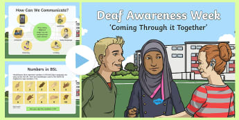 Deaf Awareness Week - KS2 Topic Resources