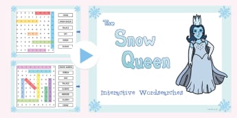 Activities, Games and Worksheets - The Snow Queen - Twinkl