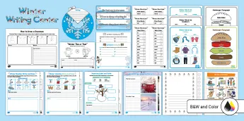Winter Worksheets | twinkl.com