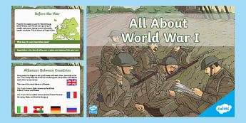 World War 1 (WW1) - Primary Resources for KS1 Children