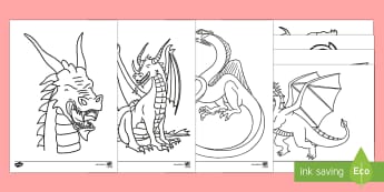 Dragon Worksheets for Young Children [Teacher-Made]
