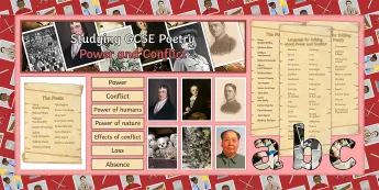 Power and Conflict Poems | twinkl.co.uk