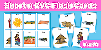 Kindergarten CVC Words | twinkl.com