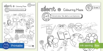 Silent e Term 3 - Phonics Grade 3 Term 3 - English - South Africa - Twinkl