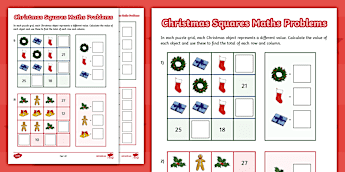 Algebra Christmas Activities | twinkl.com.au