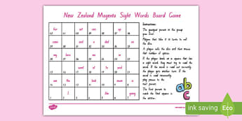 Sight Words - English - Years 3 - 4 - New Zealand - Twinkl