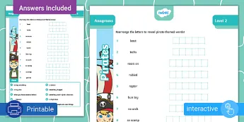 Pirates Printables | twinkl.com.au