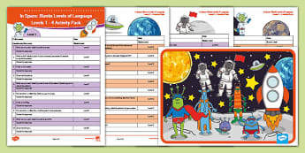 Blanks Levels - Understanding Language - SALT - Twinkl