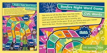CVC Words Board Games | twinkl.com.au