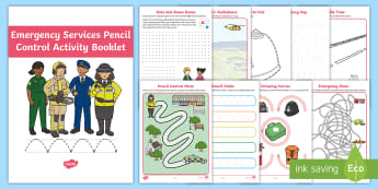 Pencil Control Activity Booklets - Twinkl