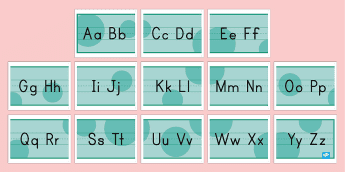 Alphabet Line Posters | twinkl.com
