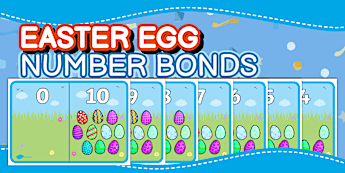 Easter Number Bonds | twinkl.com.au