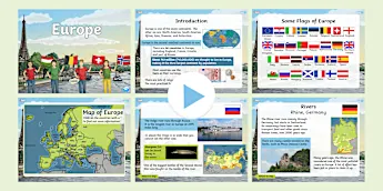 Europe Geography Maps | twinkl.com.au