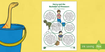 Harry and the Bucketful of Dinosaurs Activities and Games Primary
