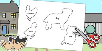 Little Red Hen Crafts | twinkl.co.uk
