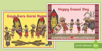 Gawai Festival & Tadau Kaamatan Malaysia Primary Resources