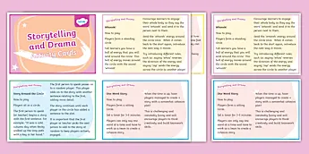 Drama Activity Cards | twinkl.com.au
