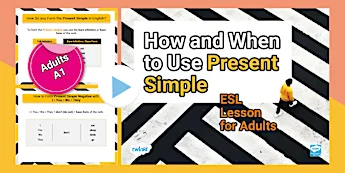 Present Simple Activities | twinkl.co.uk
