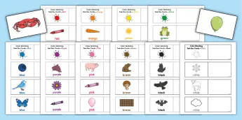 Color Matching Activities | twinkl.com