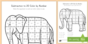 Picture Subtraction Worksheets | twinkl.com