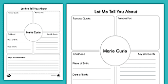 Second Grade Biographies | twinkl.com