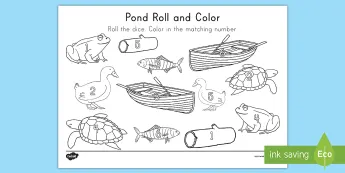 Roll and Color Activities | twinkl.com
