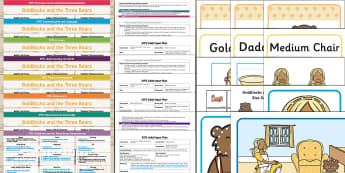 Bears Goldilocks and the Three Bears Early Years (EYFS) - Primary