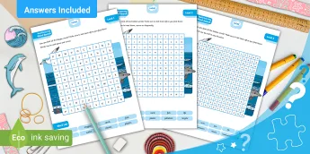 World Ocean Day Word Searches | twinkl.com.au