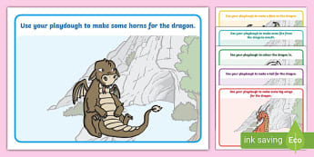 Dragon Worksheets for Young Children [Teacher-Made] - Twinkl