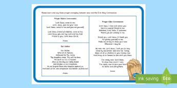 Sacraments First Holy Communion Primary Resources - Religious Education